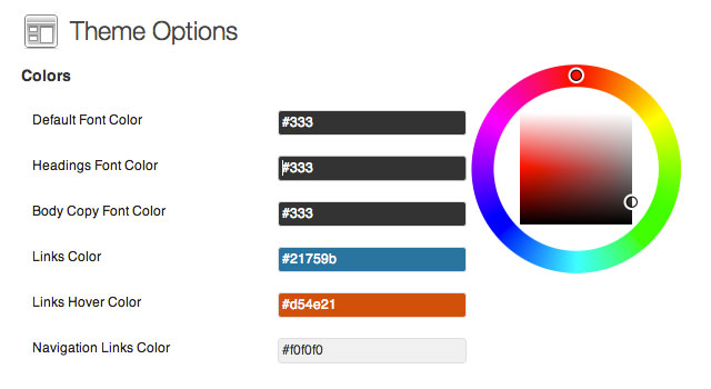 How to create a WordPress Theme Options Page by One Designs